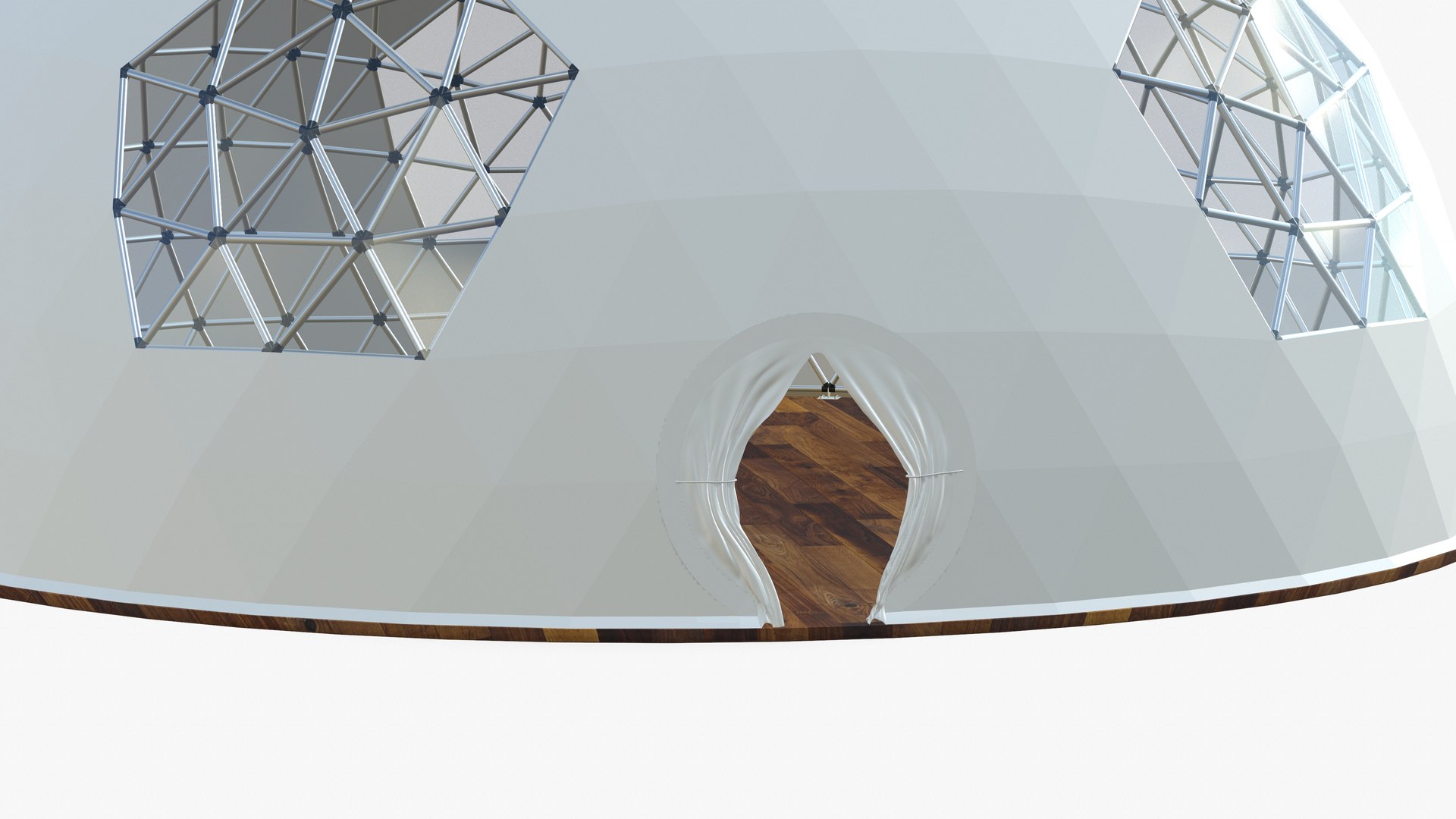 3D Geodesic Dome Tent Camping - TurboSquid 1898812