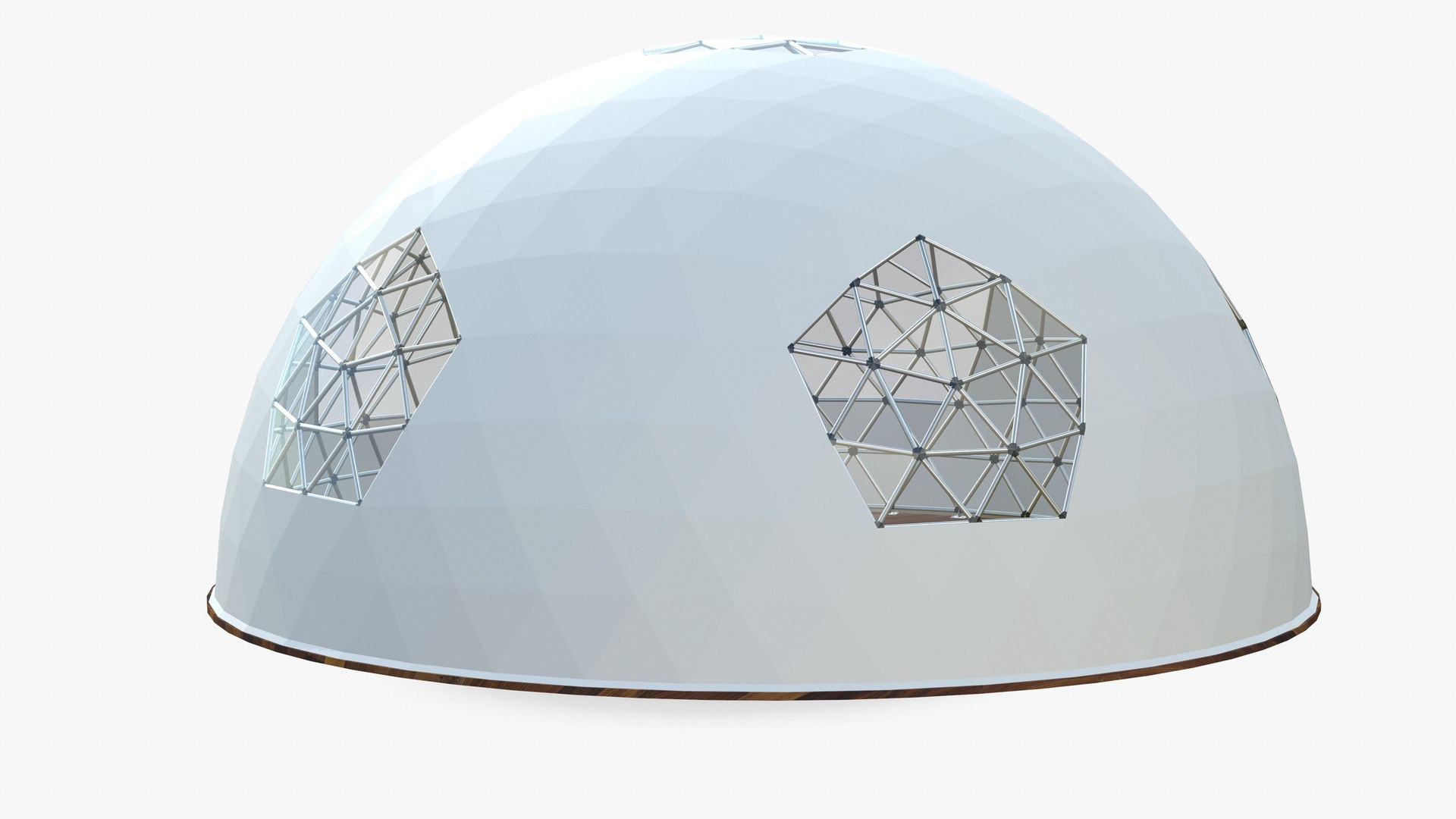 3D Geodesic Dome Tent Camping - TurboSquid 1898812