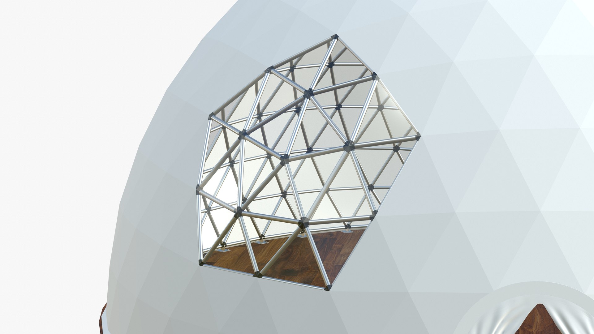 3D Geodesic Dome Tent Camping - TurboSquid 1898812