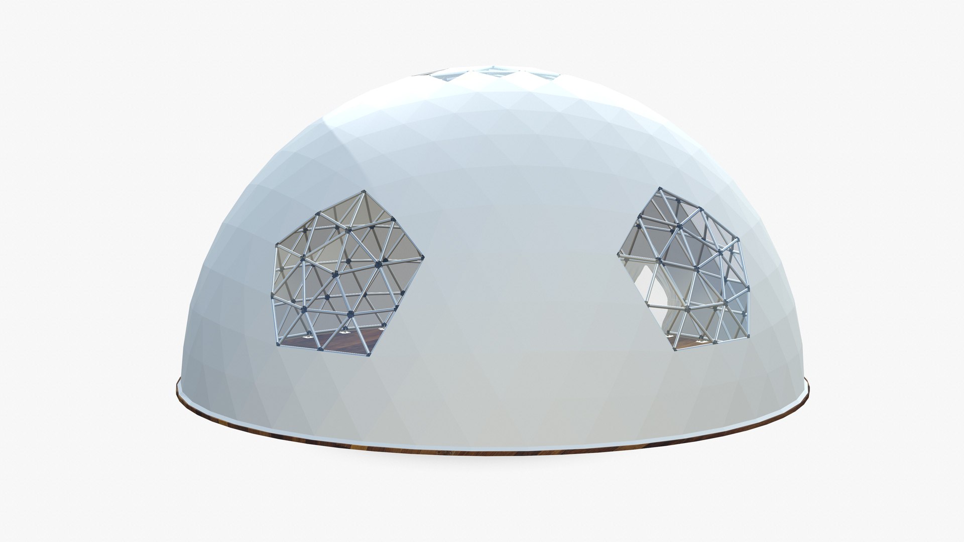 3D Geodesic Dome Tent Camping - TurboSquid 1898812