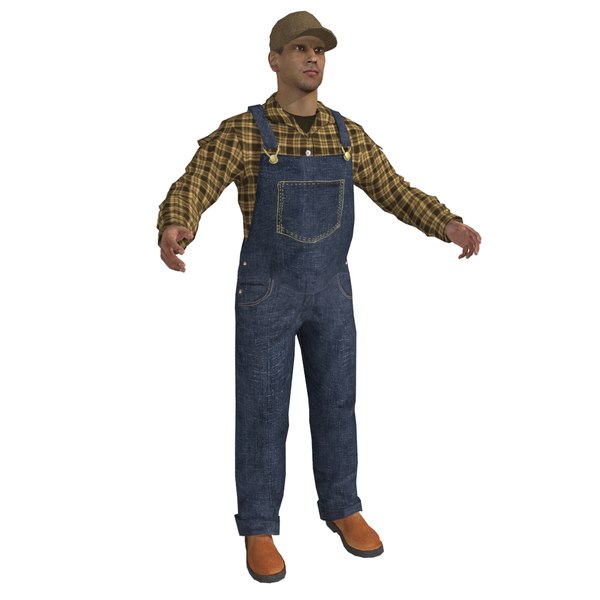 3D Farmer Models | TurboSquid