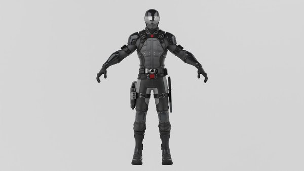 Snake Eyes Lowpoly Rigged 3D model - TurboSquid 2034083