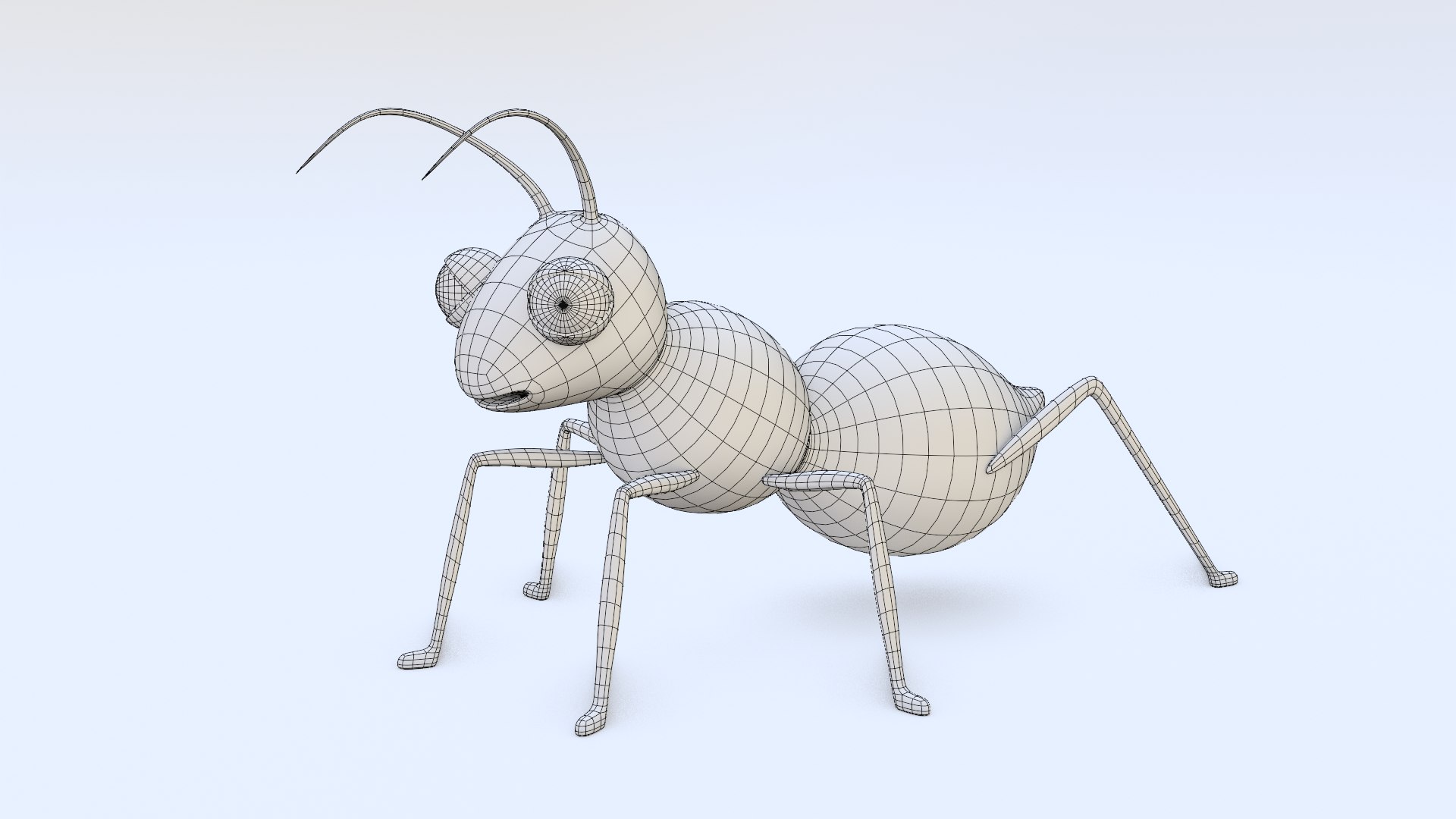 Cartoon Ant 3D - TurboSquid 2014299