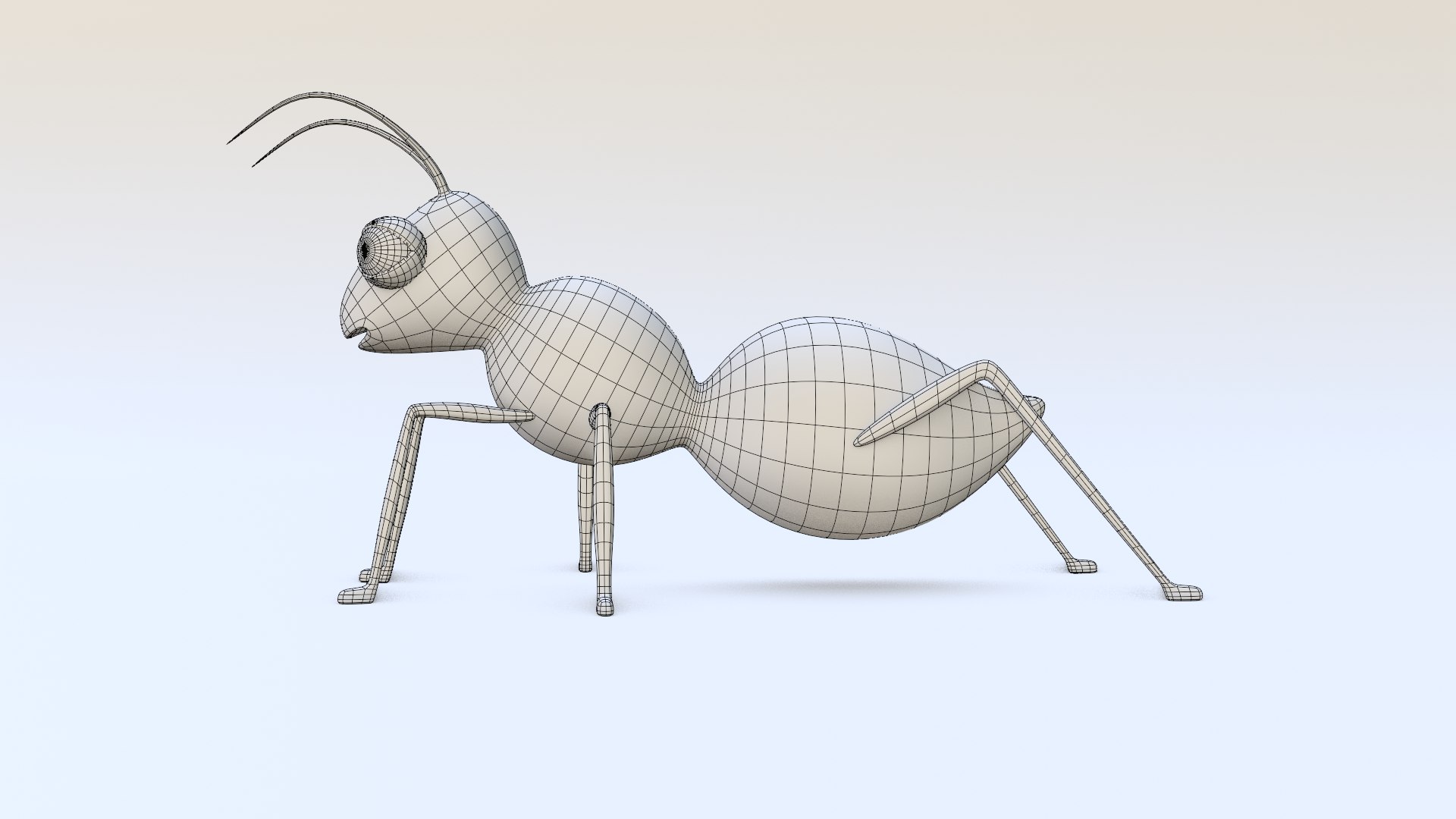 Cartoon Ant 3D - TurboSquid 2014299