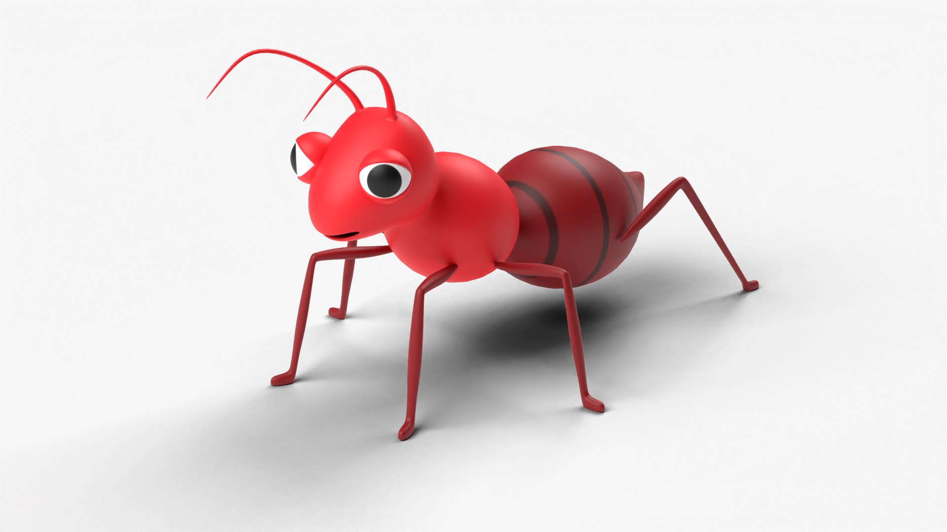 Cartoon Ant 3D - TurboSquid 2014299