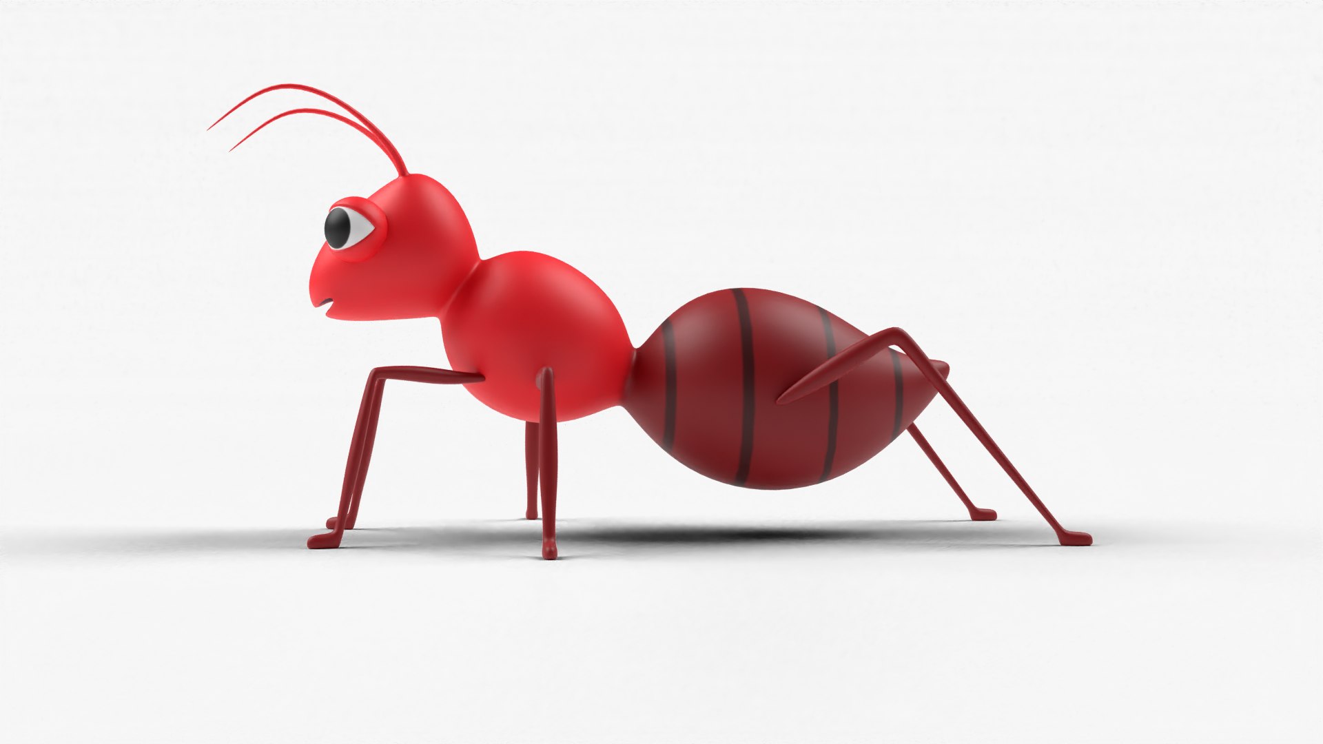 Cartoon Ant 3D - TurboSquid 2014299