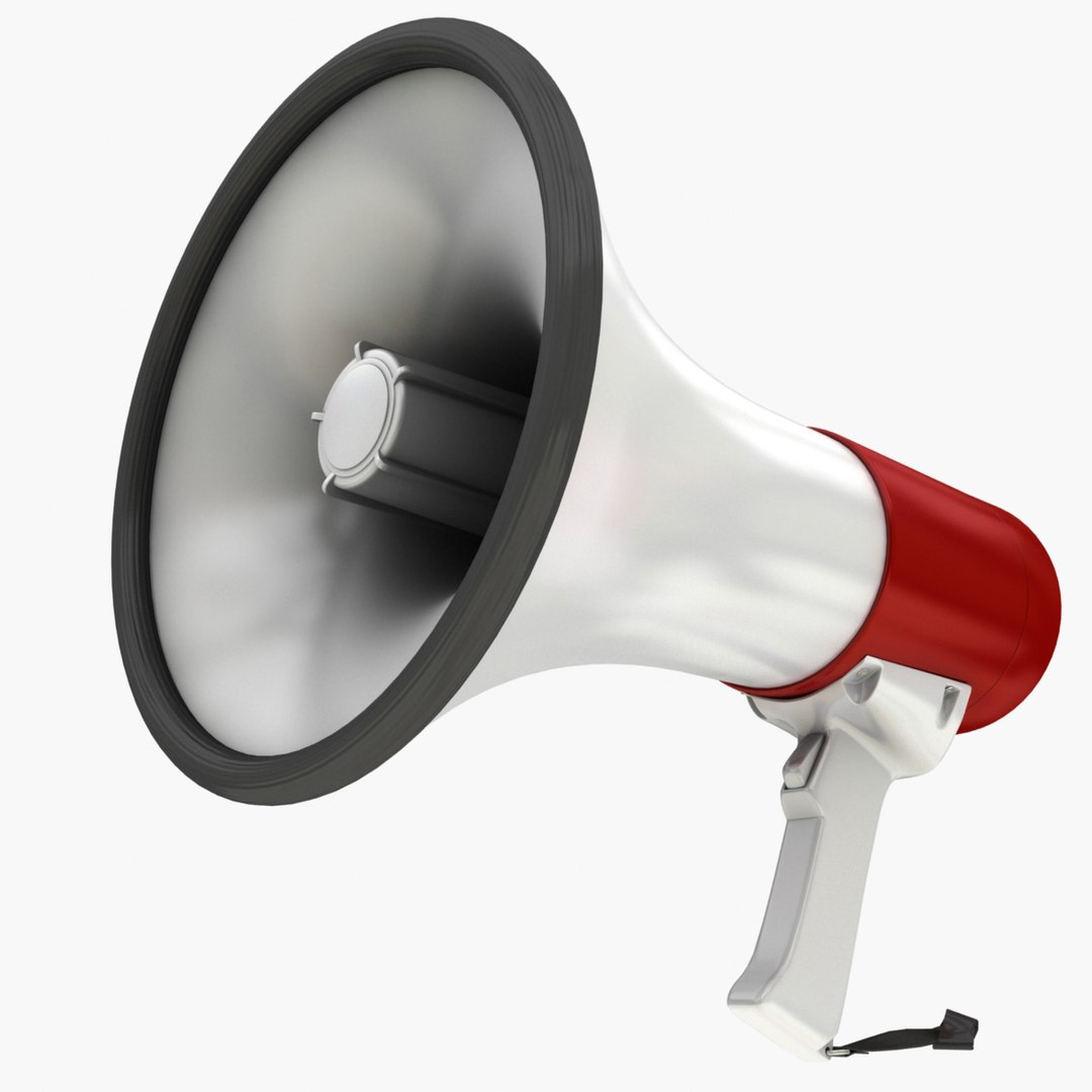 Megaphone Collection Model - TurboSquid 2232990