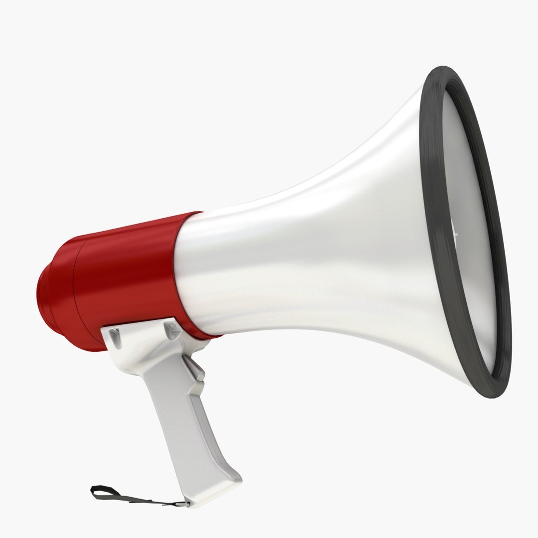 Megaphone Collection Model - TurboSquid 2232990