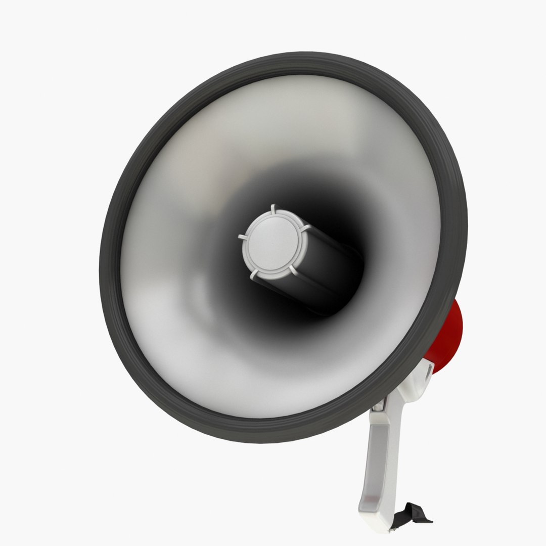Megaphone Collection Model - TurboSquid 2232990