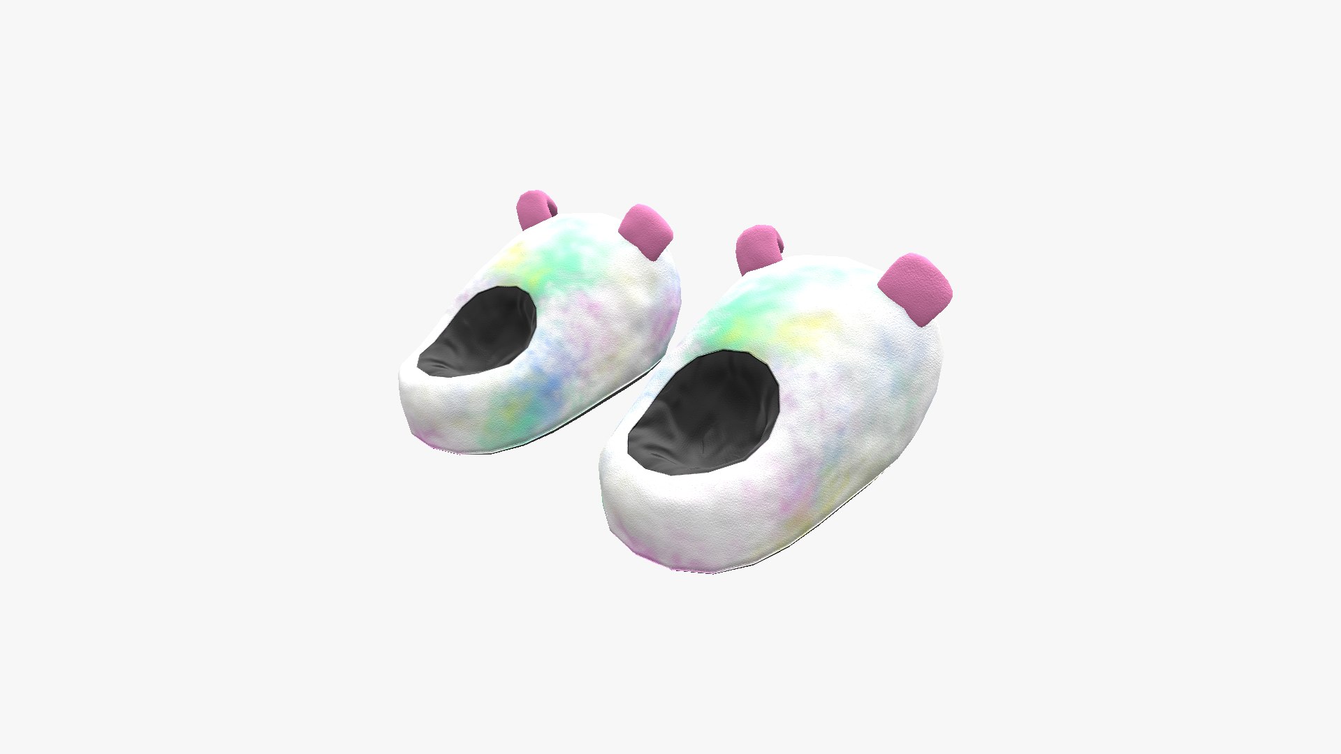 3D model Slippers B10 Colored Pig - Costume Character Design ...