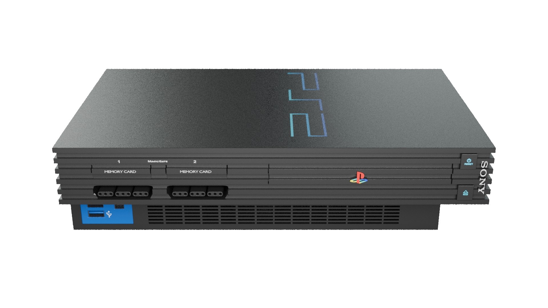 3D Playstation 2 - TurboSquid 2417992