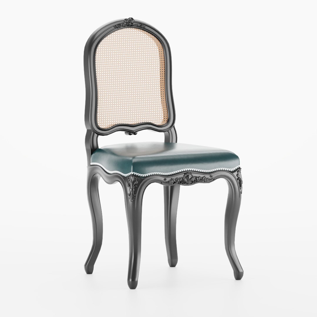 Louis XV Blanchard Chair 3D Model - TurboSquid 2264181