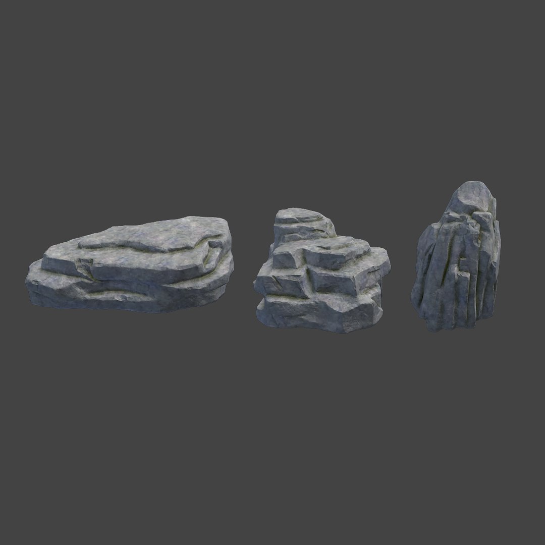 3D Model Rock Pack | 1143491 | TurboSquid