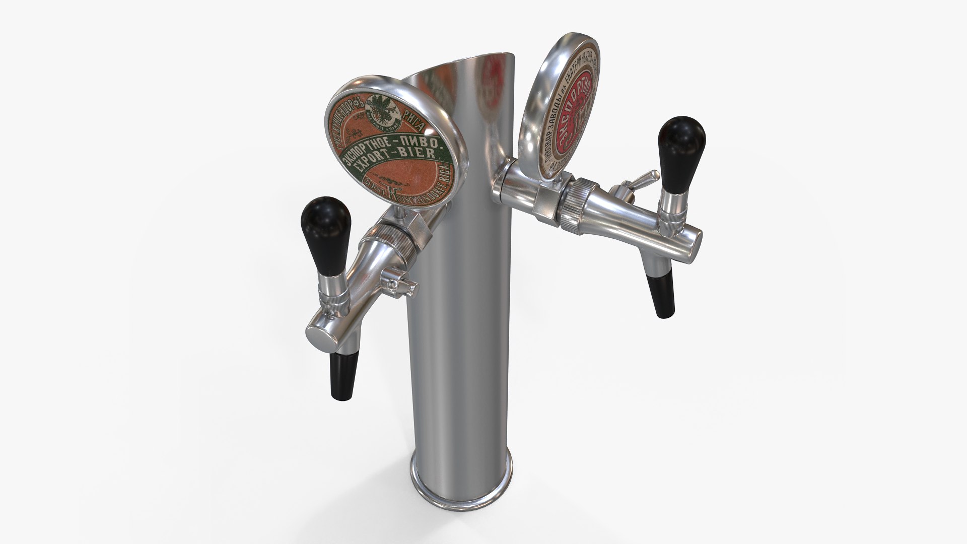 3D Beer Tower 02 Model - TurboSquid 1839074