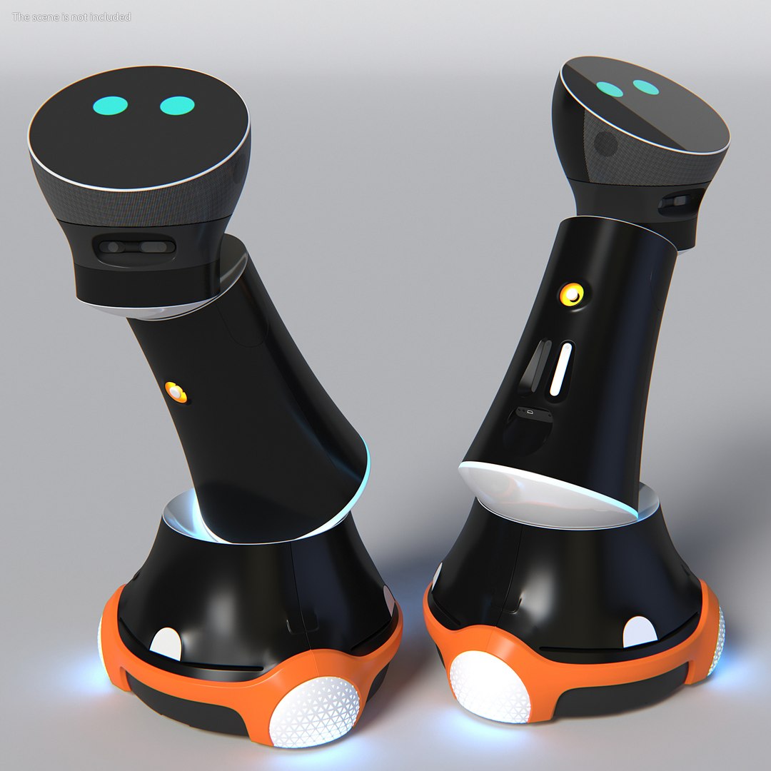 3D Service Robot Rigged Model - TurboSquid 1601980