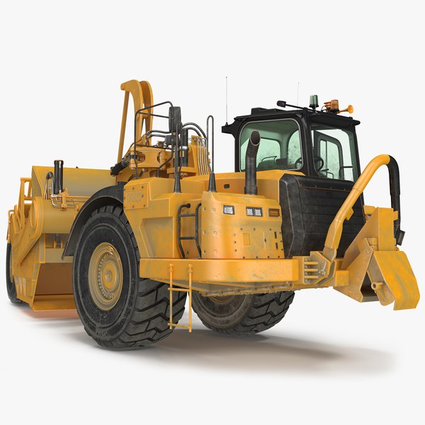 Wheel Tractor Scraper 3D Models for Download | TurboSquid