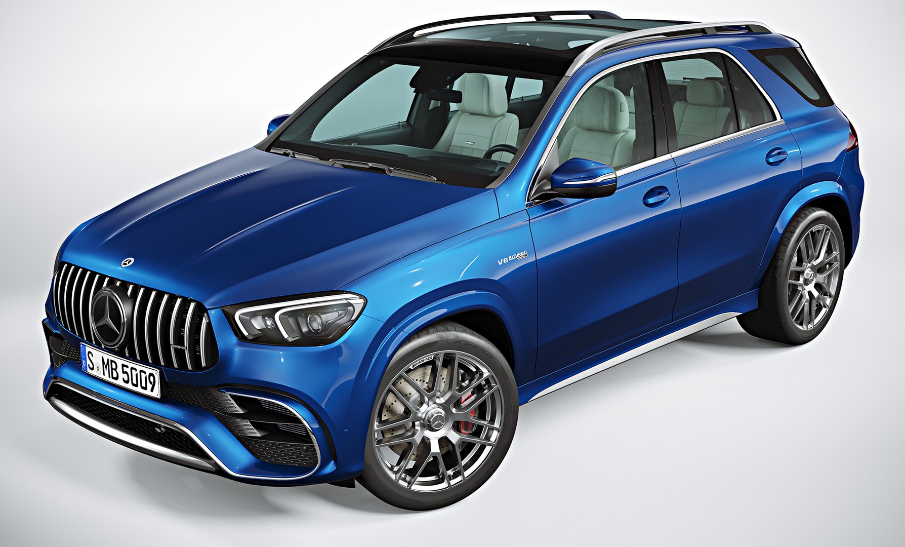 3D 2021 Mercedes Benz Gle63 Model - TurboSquid 1541152
