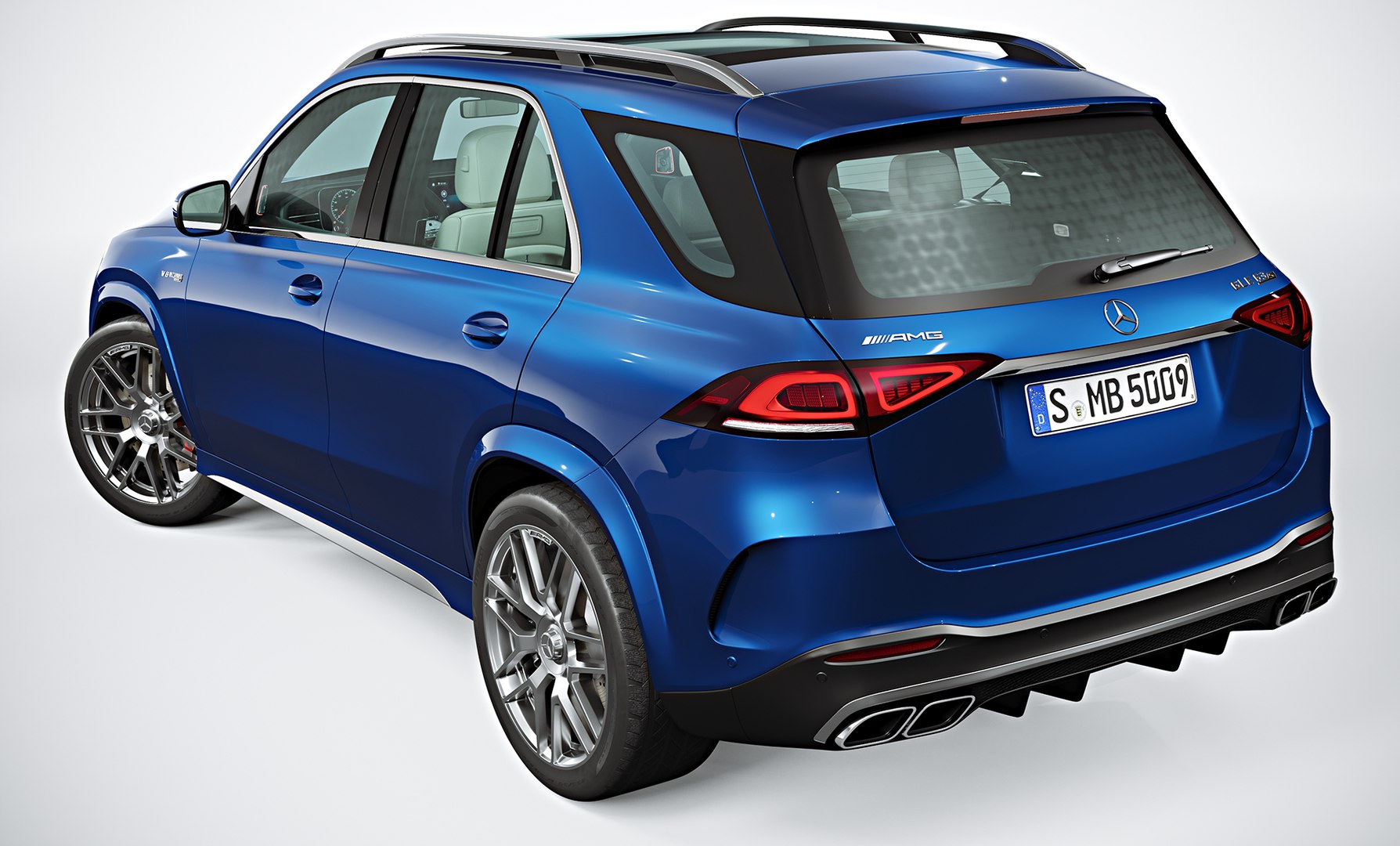 3D 2021 Mercedes Benz Gle63 Model - TurboSquid 1541152