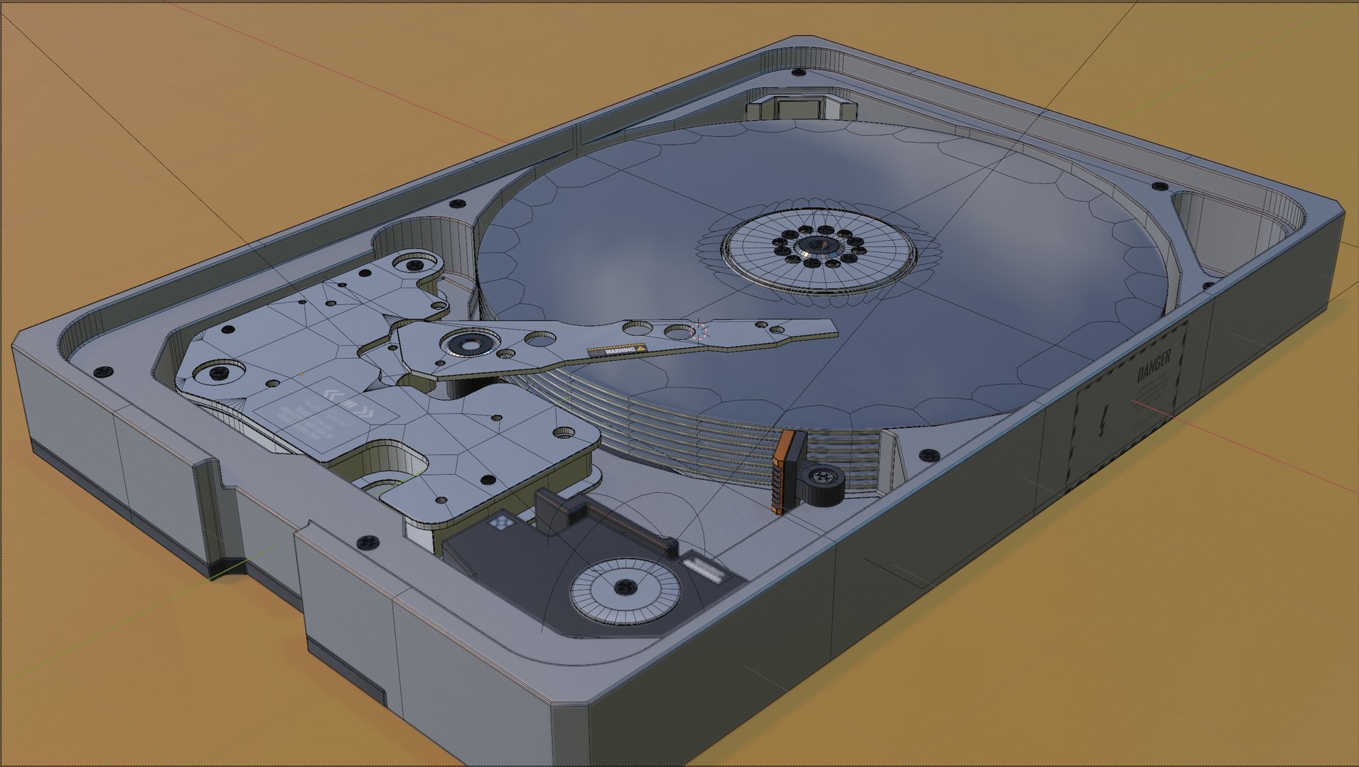 Hard Drive 3D - TurboSquid 2099744