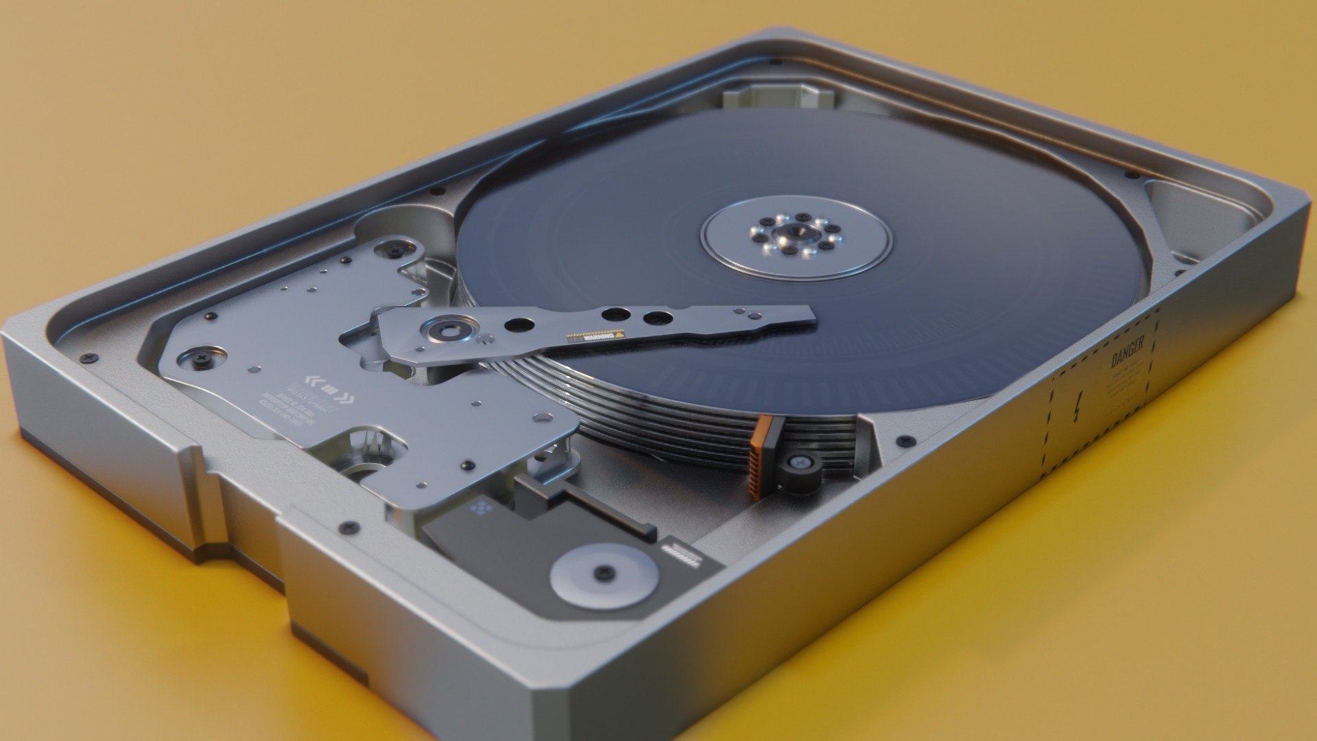 Hard Drive 3D - TurboSquid 2099744