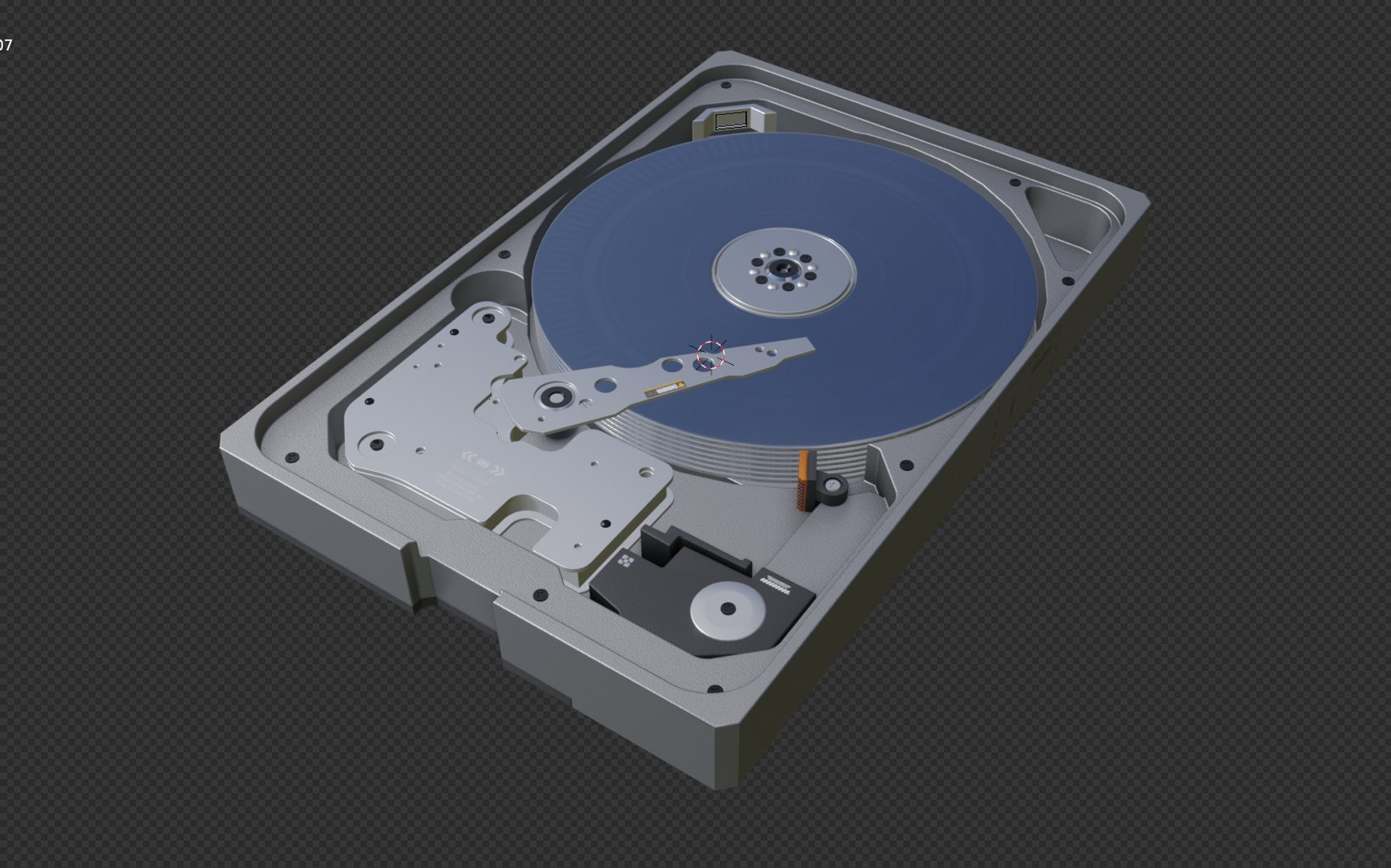 Hard Drive 3D - TurboSquid 2099744
