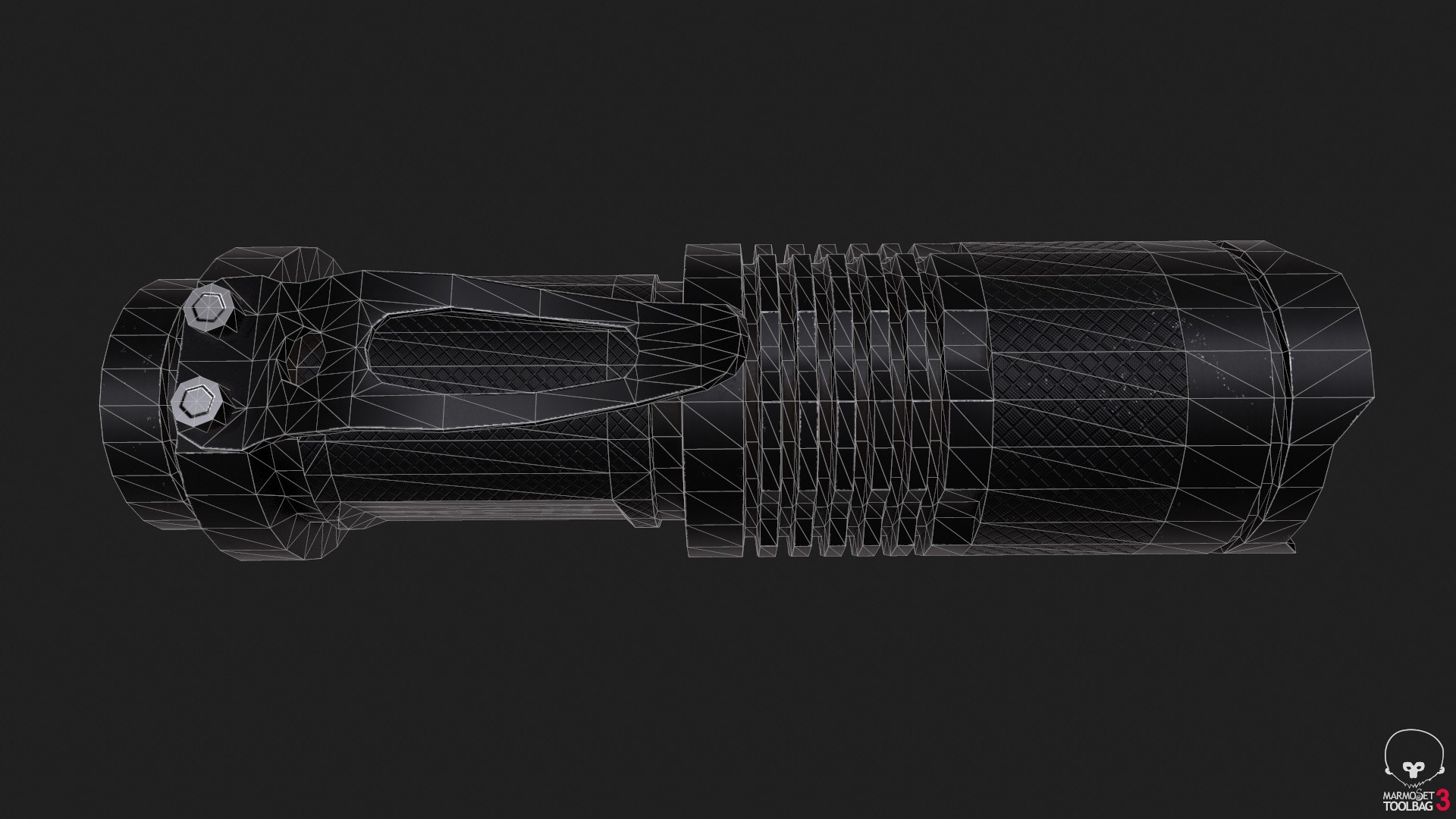 3D model tactical flashlight - TurboSquid 1255198