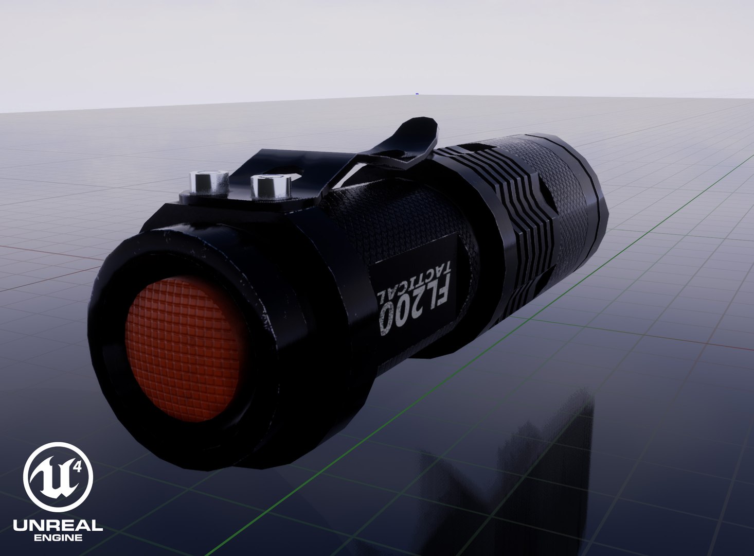 3D model tactical flashlight - TurboSquid 1255198
