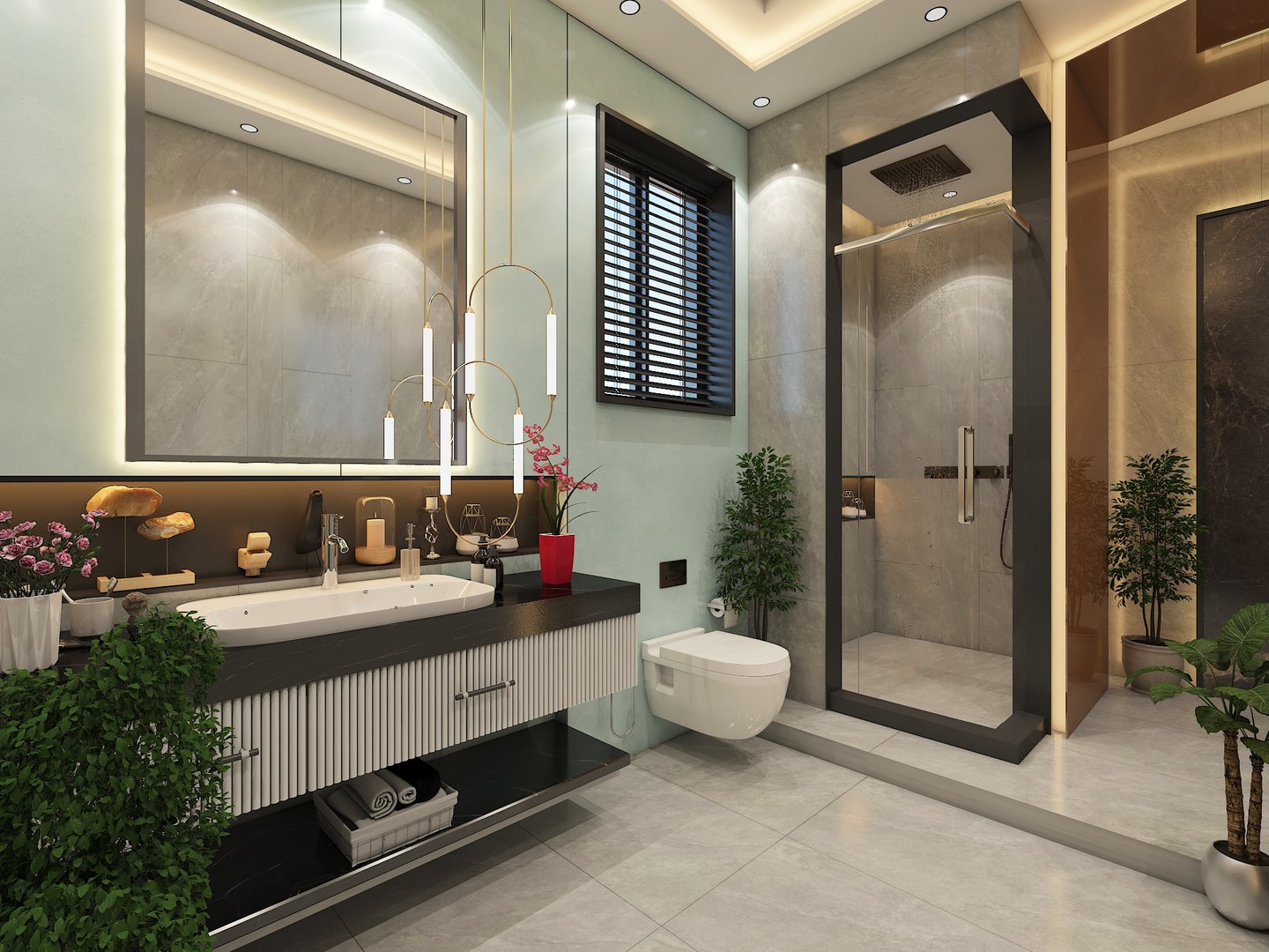 3D Model Bathroom And Washroom 2 Models - TurboSquid 1986777