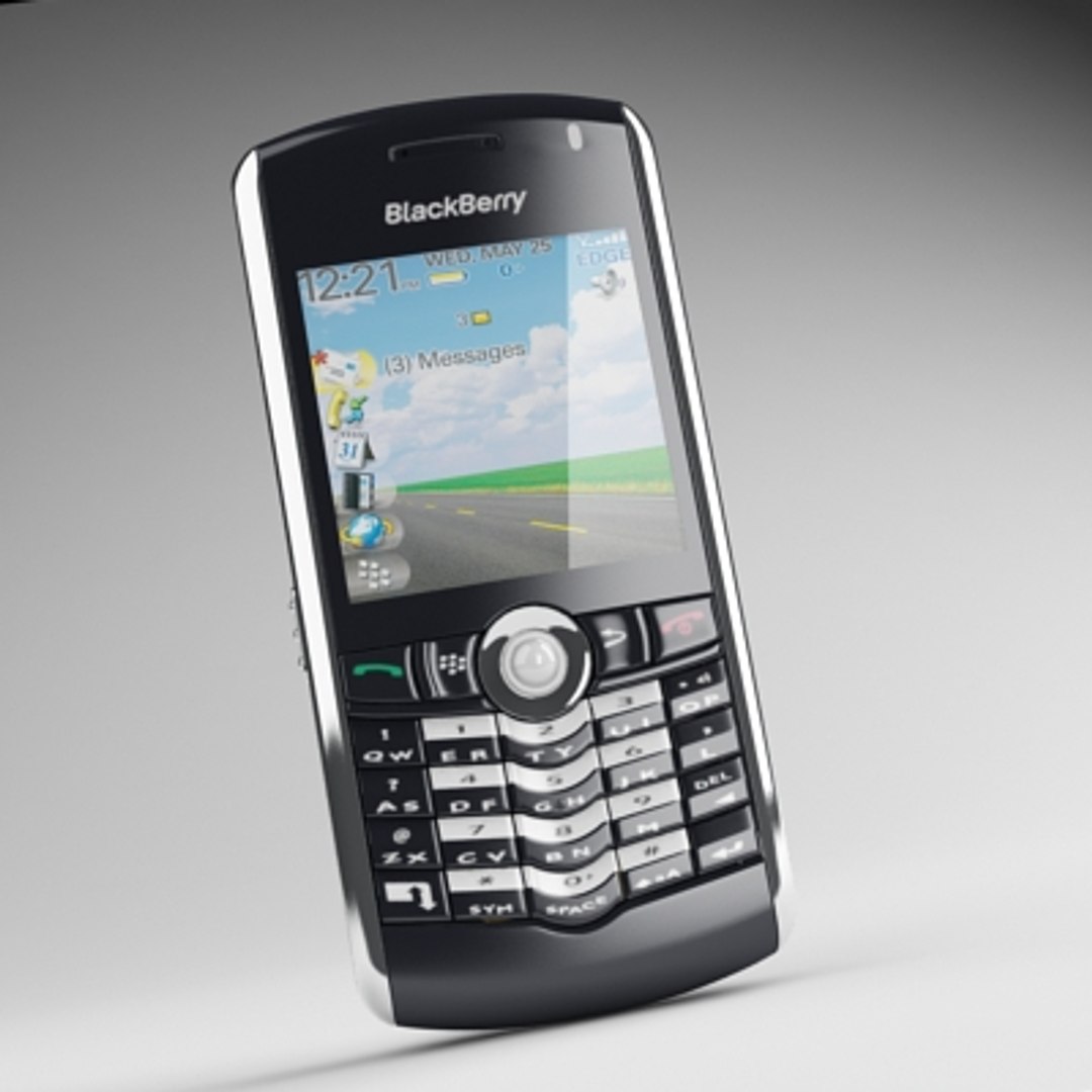 Blackberry Pearl 8110 3d 3ds