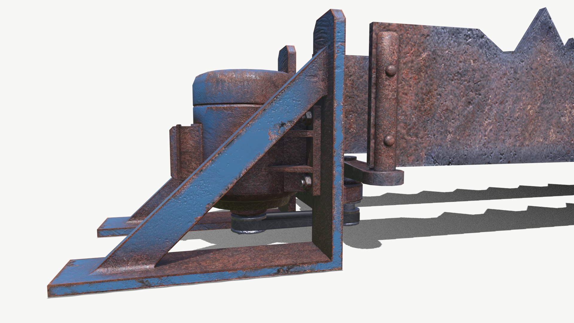 3D Saw Blade Trap 2 Model - TurboSquid 2337882