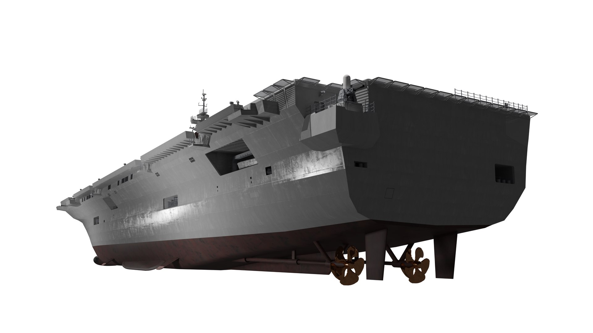 JMSDF Hyuga Class Helicopter Carrier 3D - TurboSquid 2151505