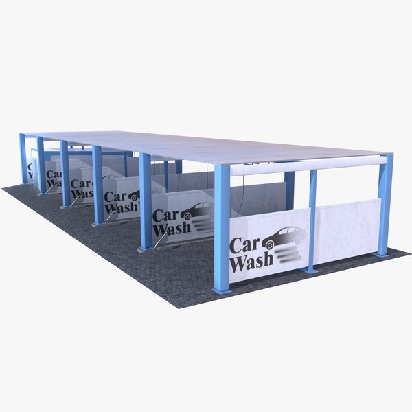 Car Wash 3D Models for Download | TurboSquid