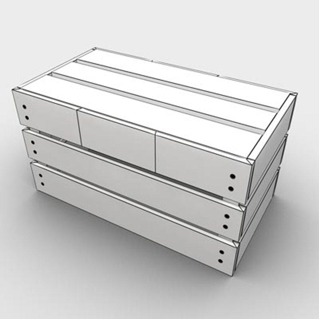 Maya Box Storage 3dr120