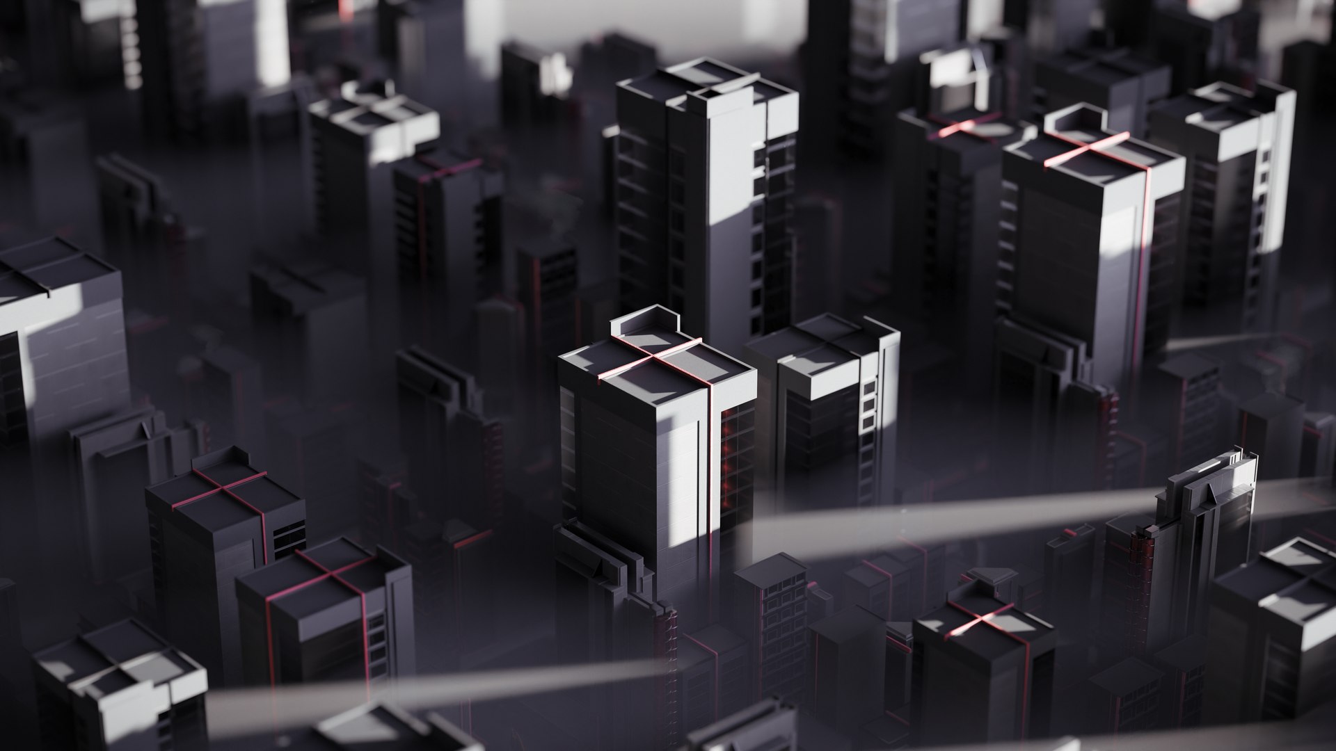 3D Neo-Modern Building Kitbash - TurboSquid 1896494