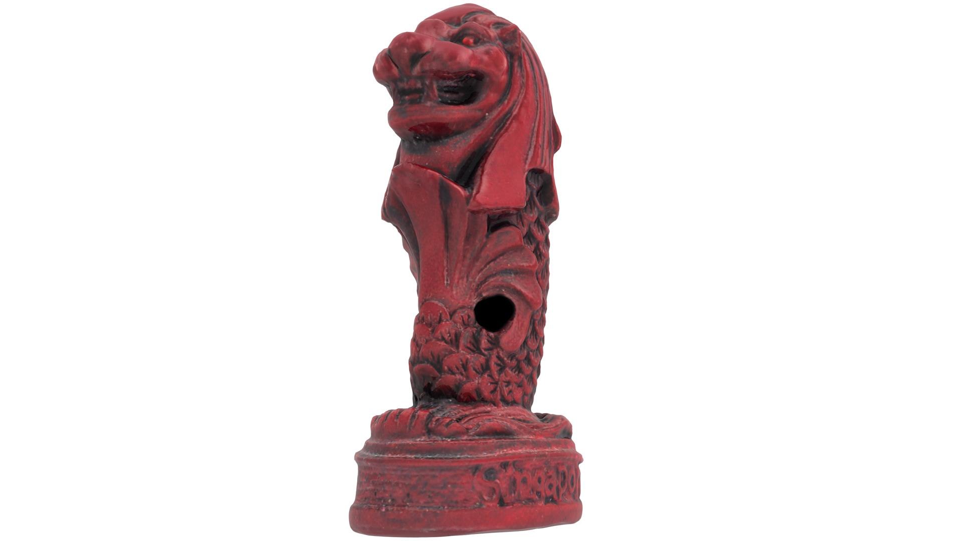 3d Model Merlion Figurine - Versions