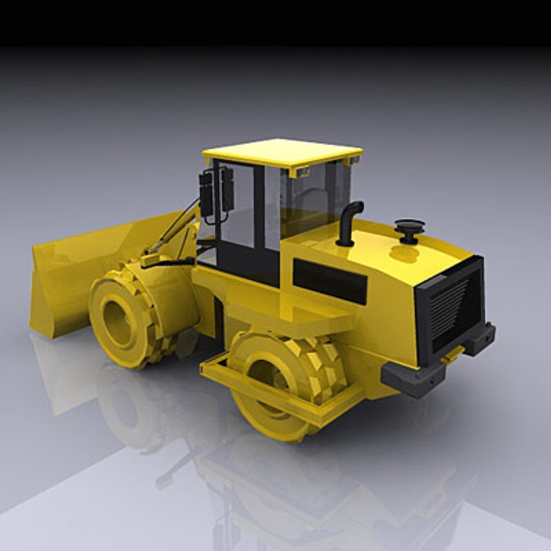 Compactor Industrial 3d Model