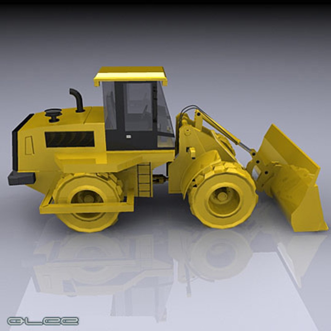 Compactor Industrial 3d Model