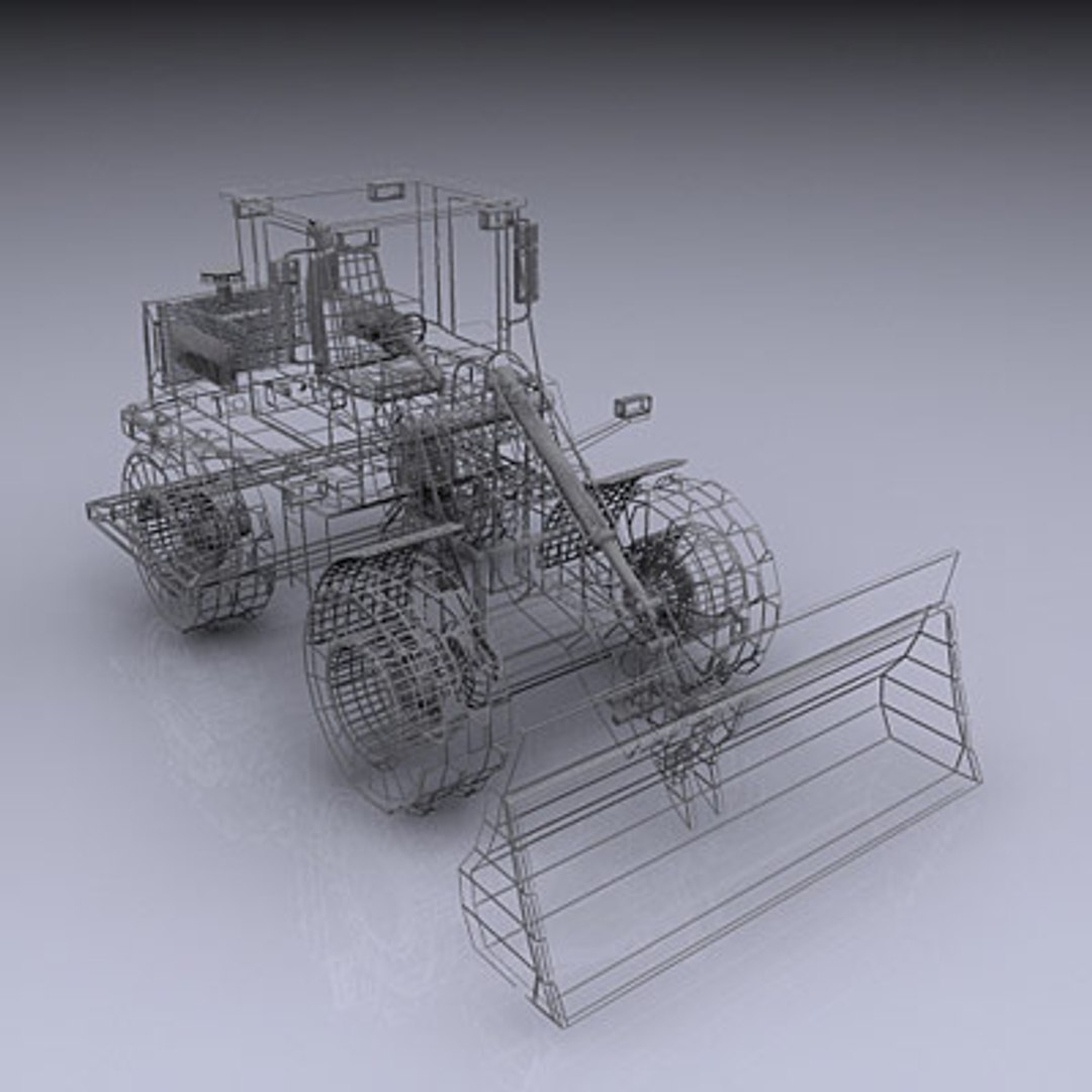 Compactor Industrial 3d Model