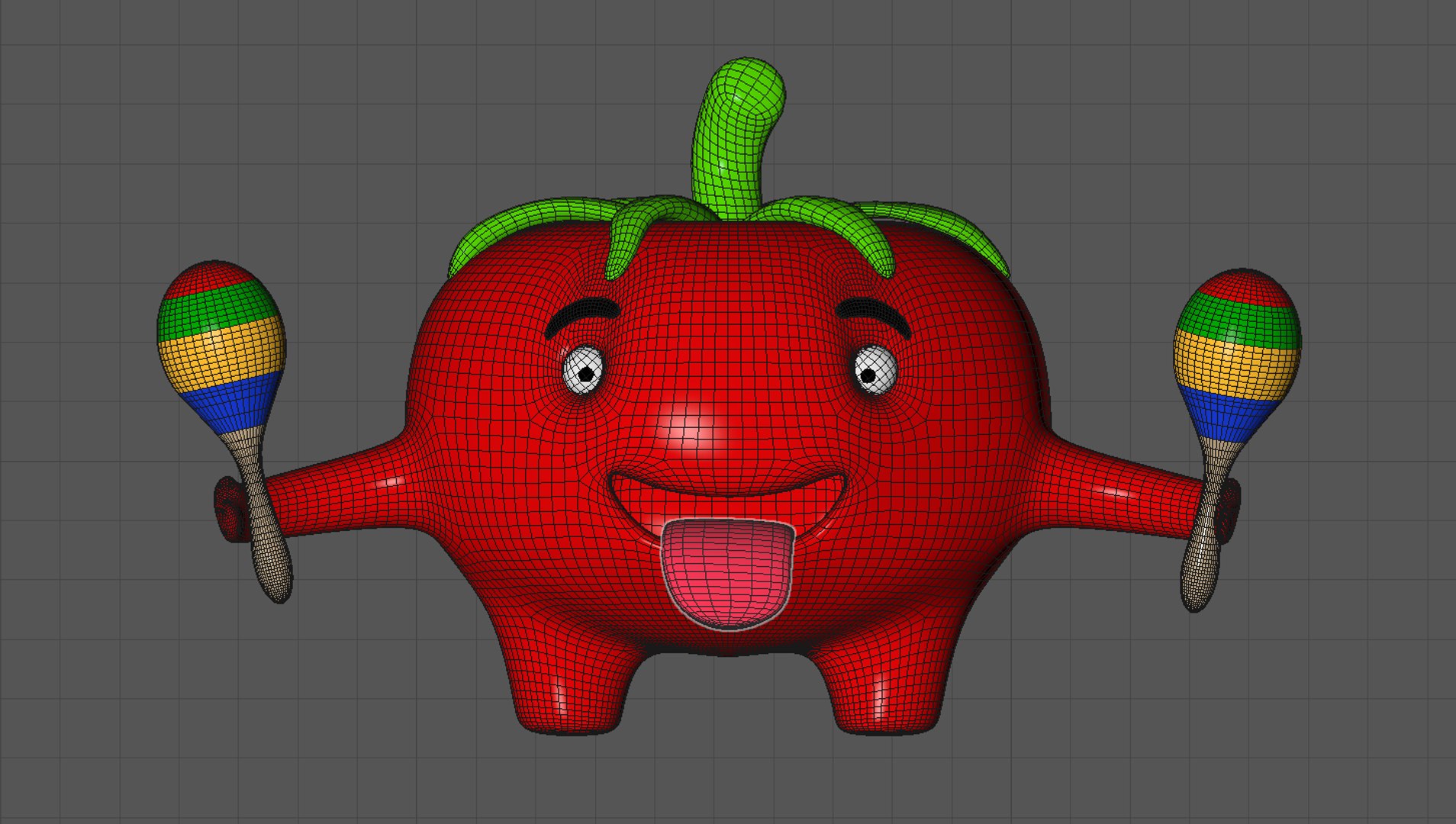Tomato Character Max