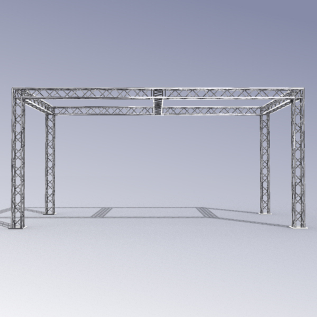 3d truss model