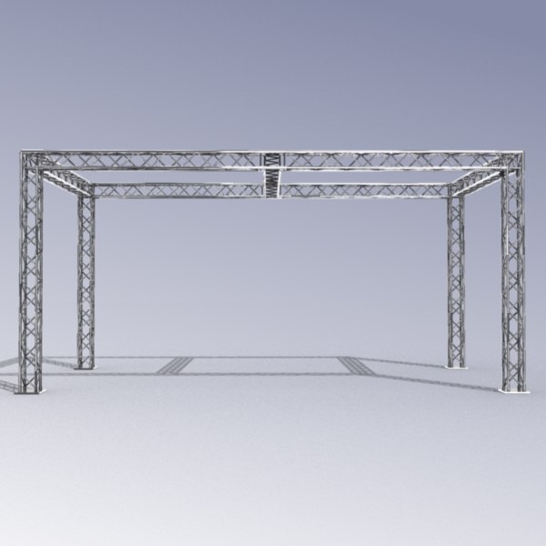 3d truss model