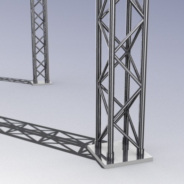 3d truss model