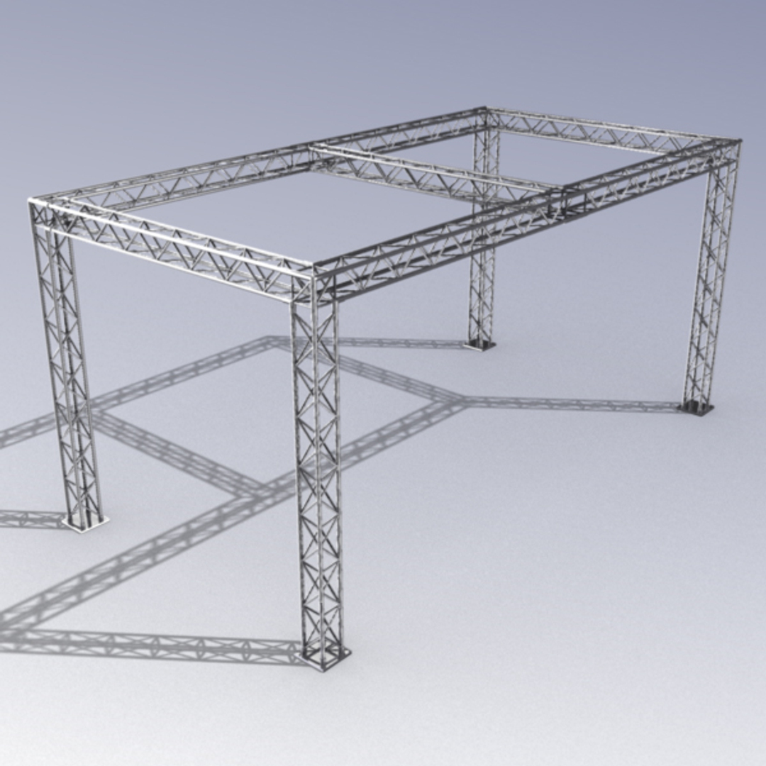3d truss model