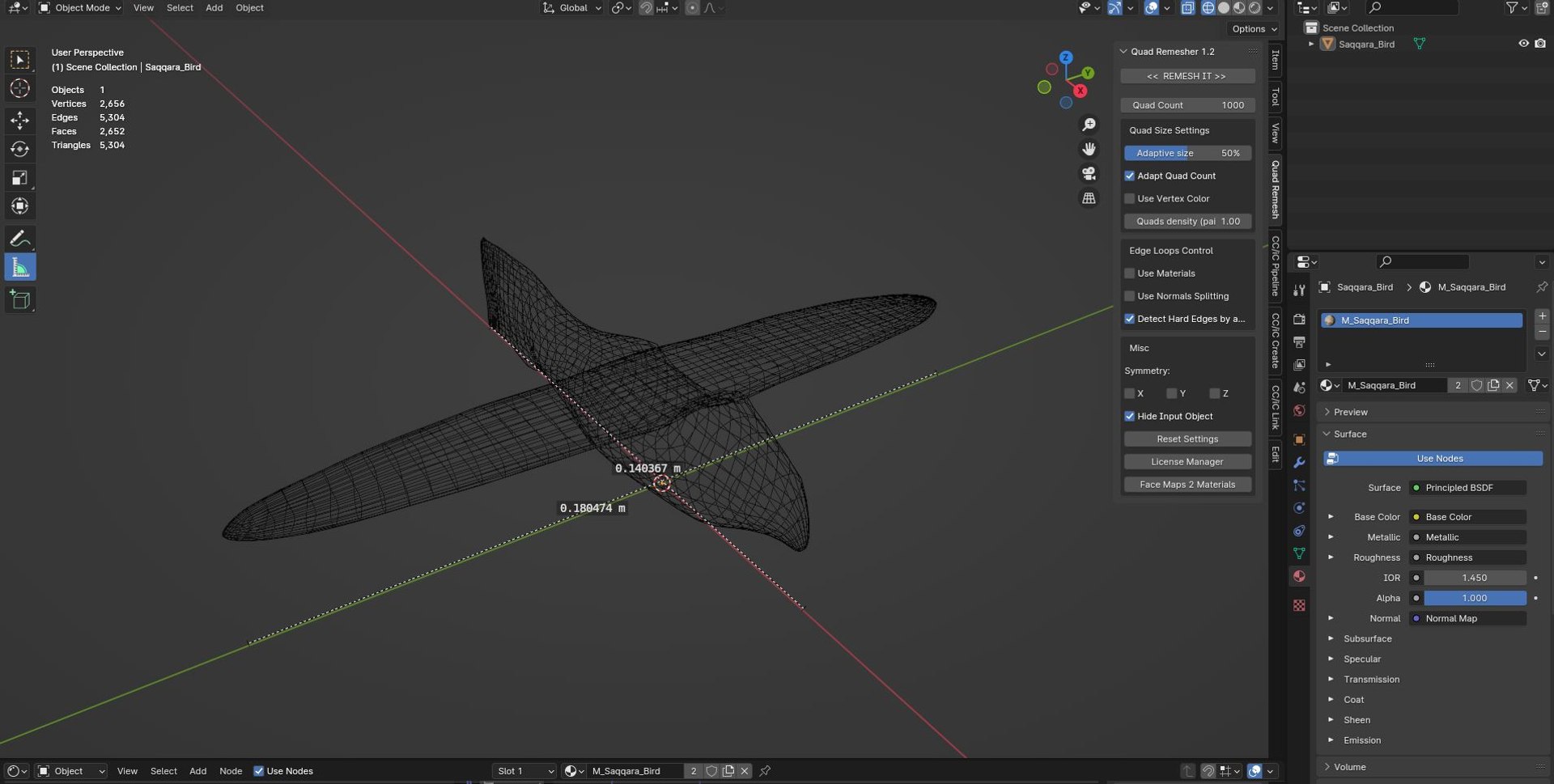 3D Model Saqqara Bird - TurboSquid 2319109