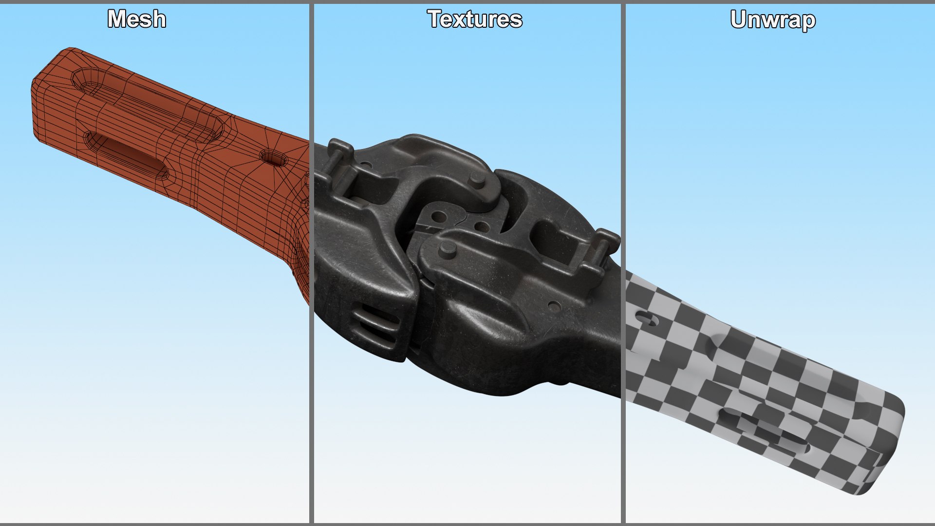 3D Model Janney Type Railway Coupler - TurboSquid 2308490