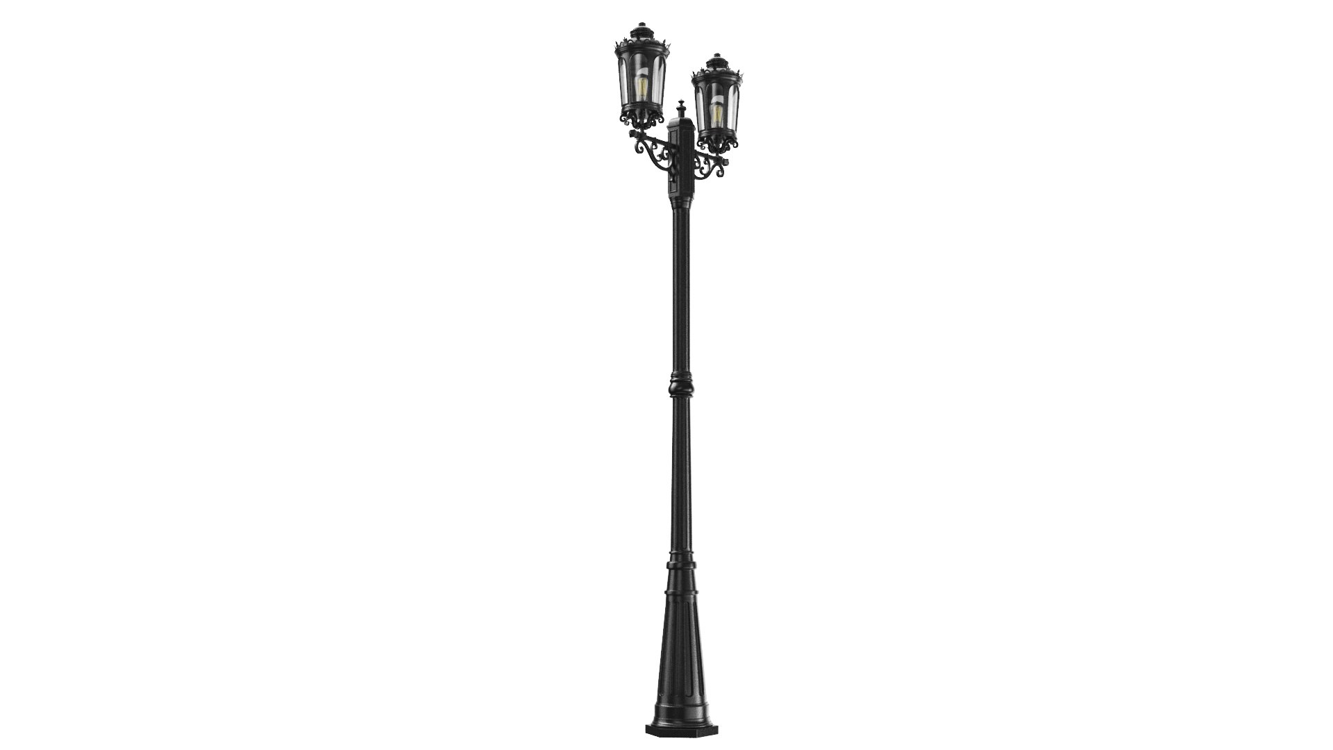 Two Detailed Street Light 3D Model - TurboSquid 2189789