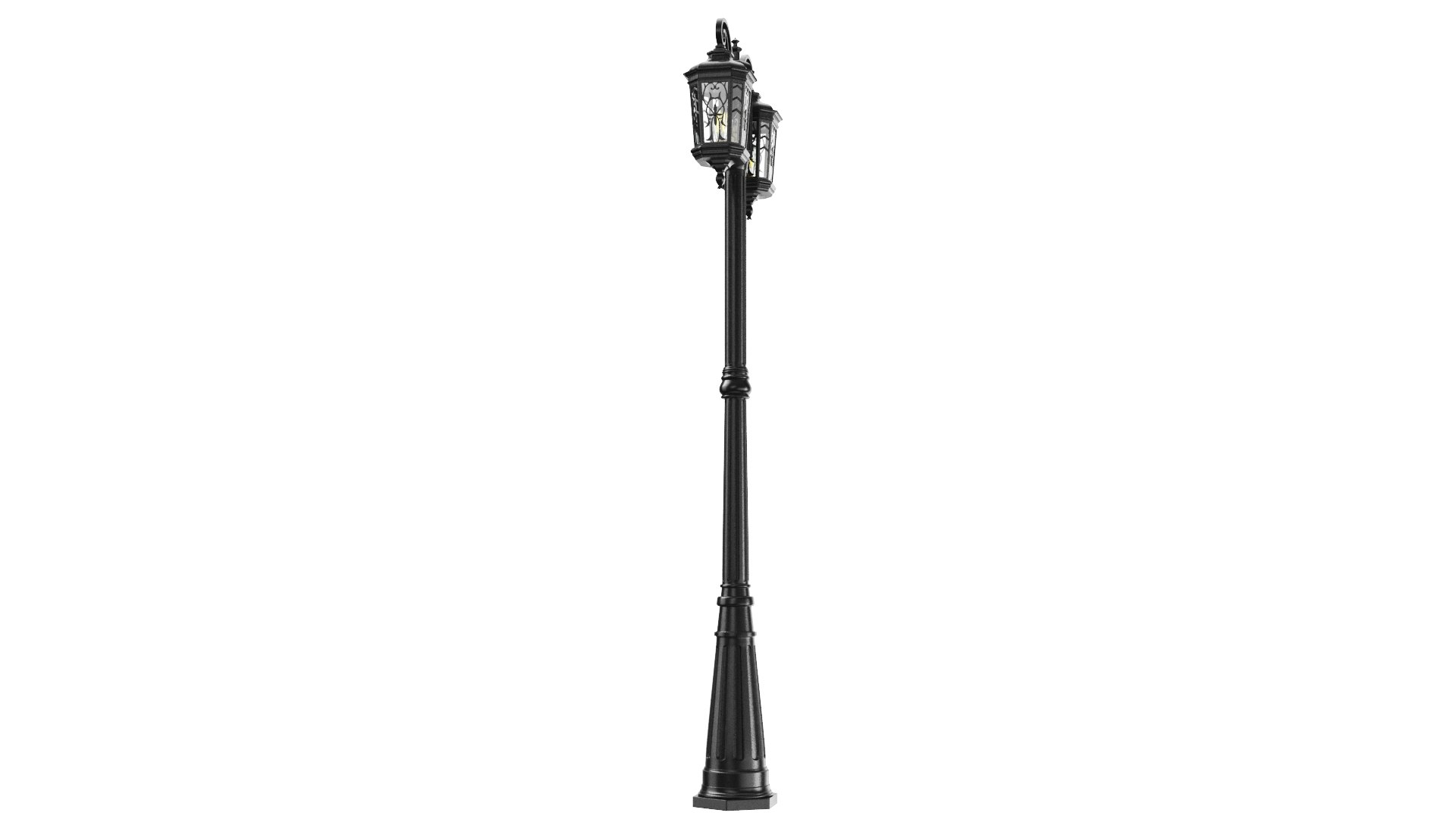 Two Detailed Street Light 3D Model - TurboSquid 2189789