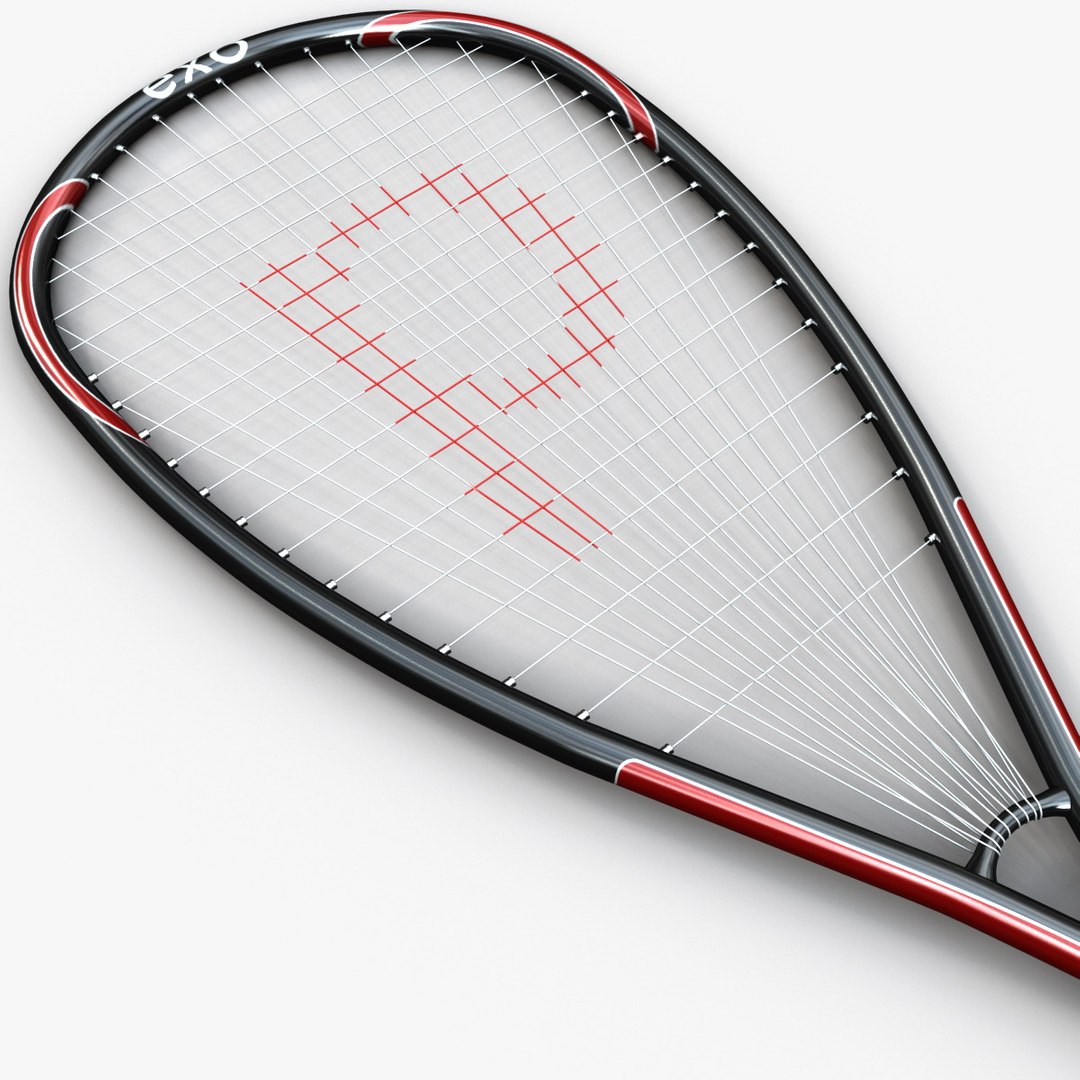 3d Squash Racquet