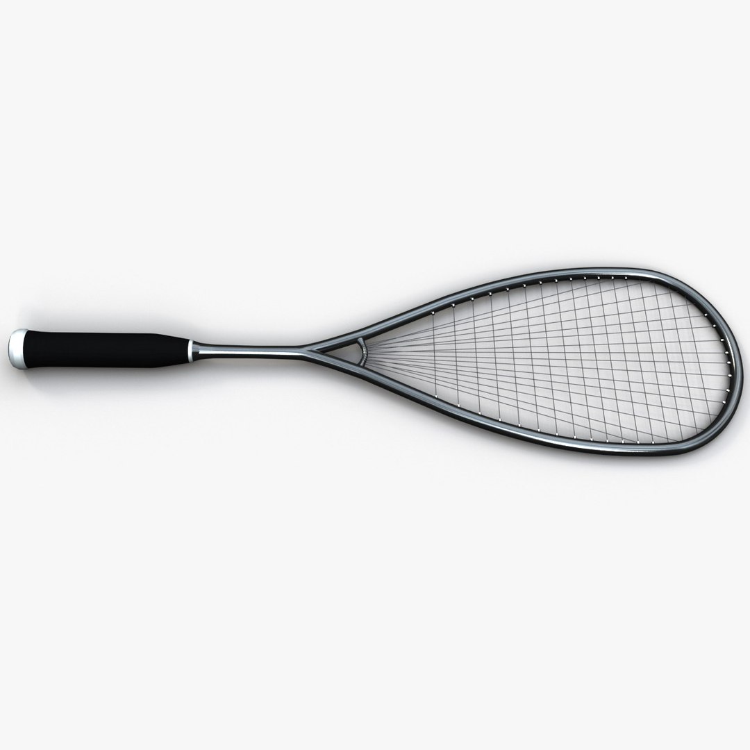 3d Squash Racquet