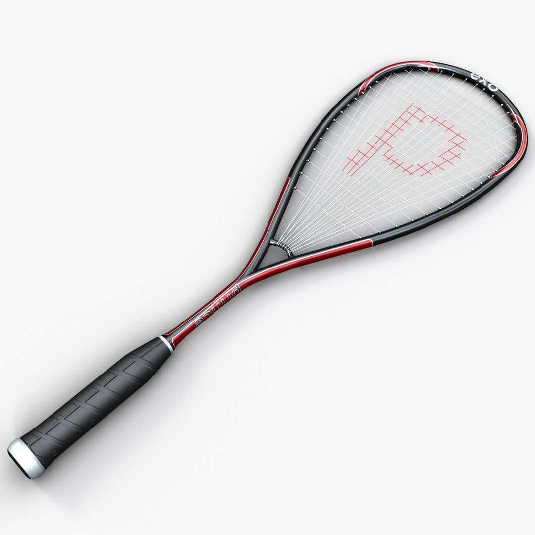 3d Squash Racquet